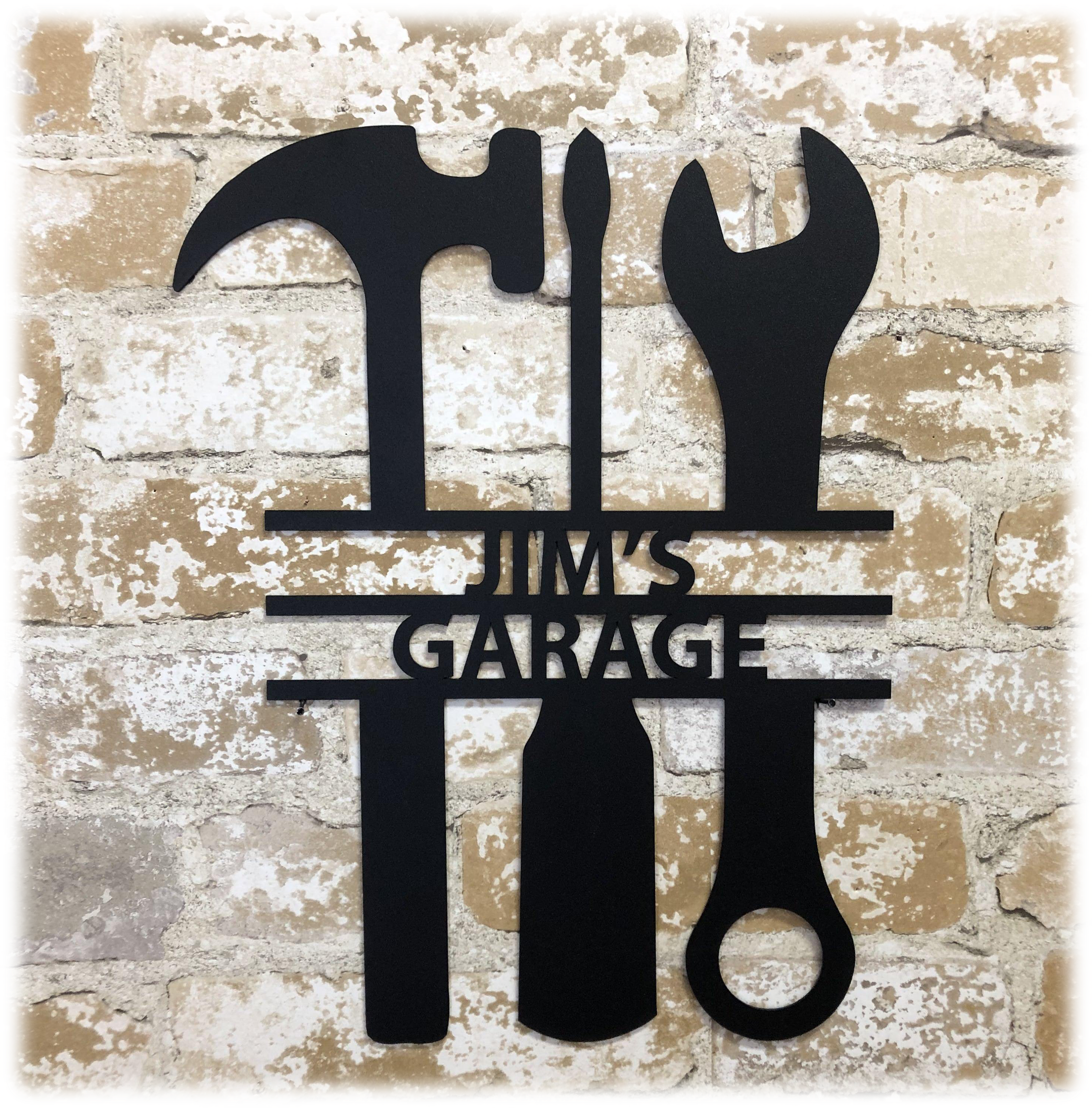 Metal Unlimited Garage Personalized Steel Sign | Bass Pro Shops